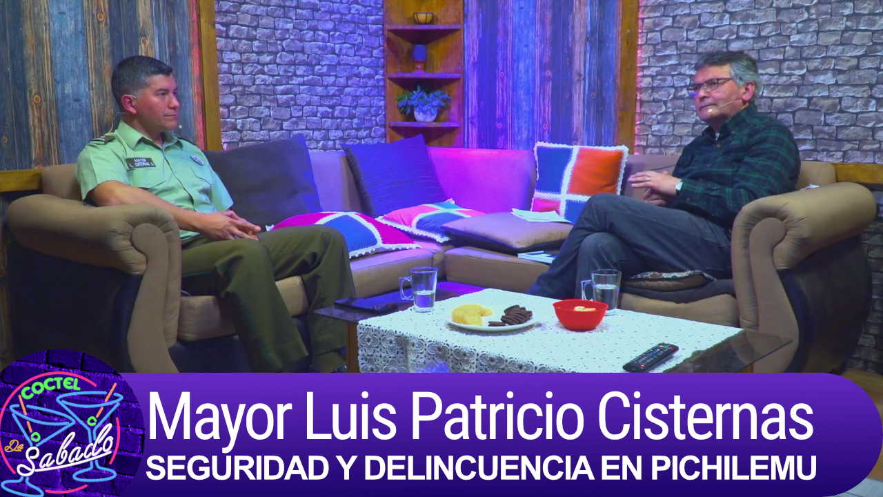 Cóctel de Sábado: Seguridad en Pichilemu con el Mayor Luis Patricio Cisternas – PichilemuTV.org